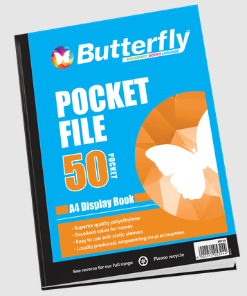 Butterfly 50 Pocket File Samar Office The Office Made Great